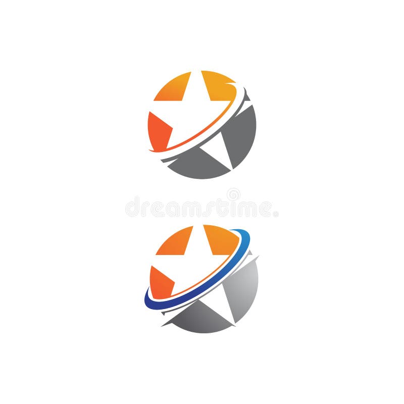 Star Logo Design / Emblem Logo Design Inspiration Stock Vector ...