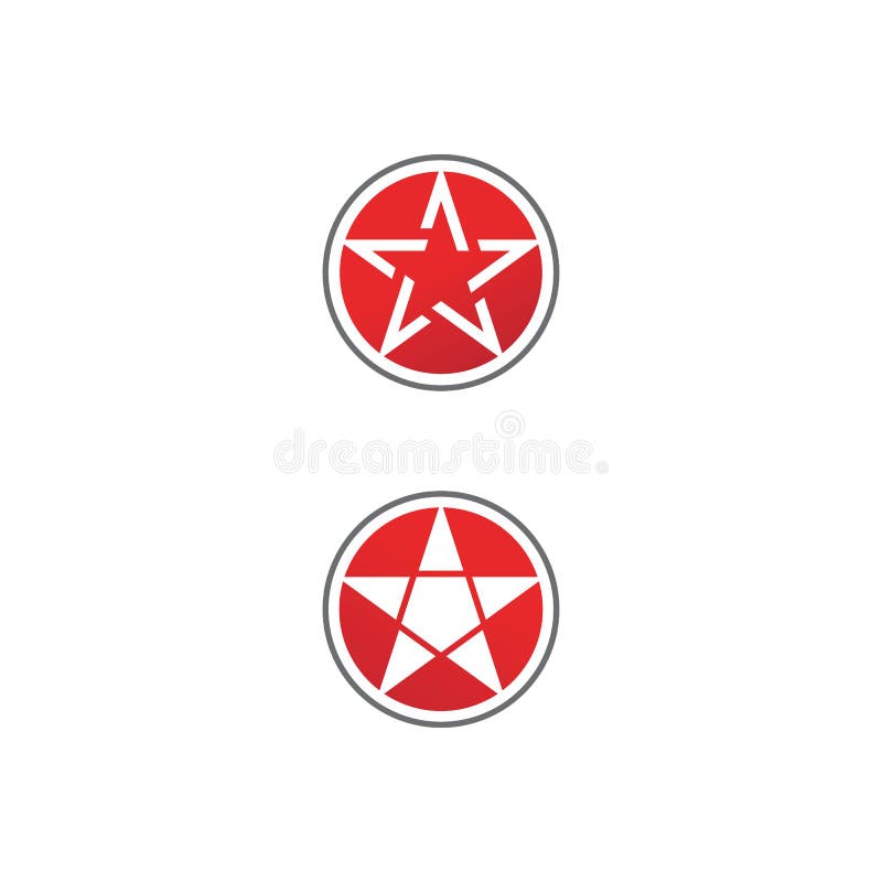 Star Logo Design / Emblem Logo Design Inspiration Stock Vector ...
