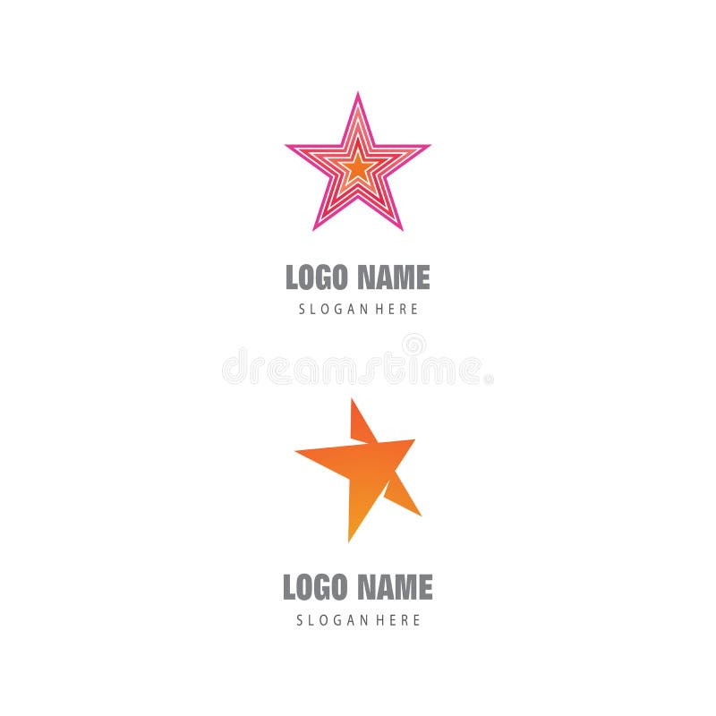 Star Logo Design / Emblem Logo Design Inspiration Stock Vector ...