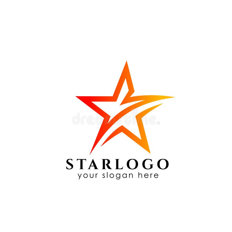 Star Logo Design Stock Template. Star Vector Icon Stock Vector ...