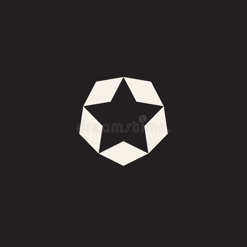 Star Logo Element Vector Emblem Modern Design Stock Illustration ...