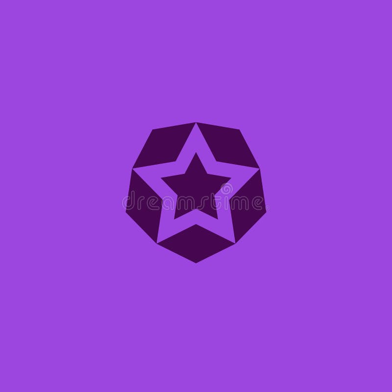 Star Logo Element Vector Emblem Modern Design Stock Illustration ...