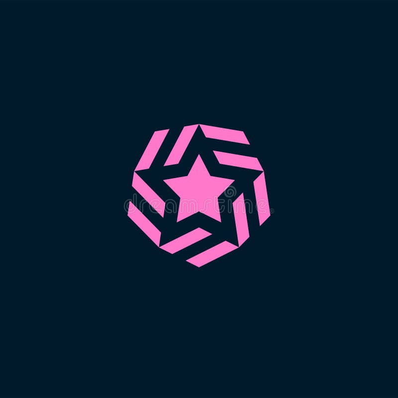 Star Logo Element Vector Emblem Modern Design Stock Illustration ...