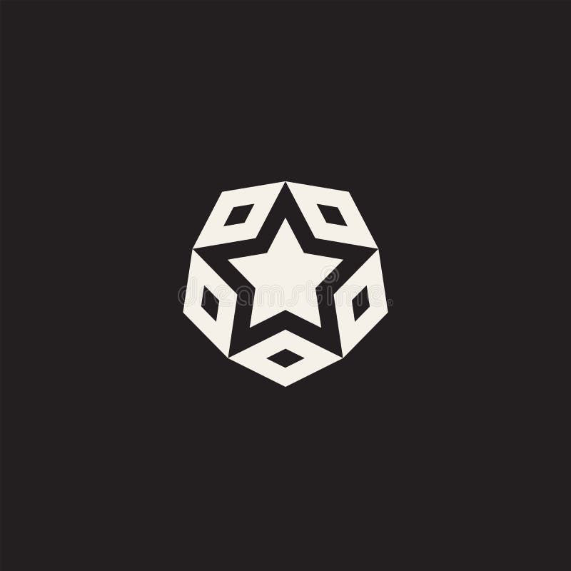Star Logo Element Vector Emblem Modern Design Stock Illustration ...