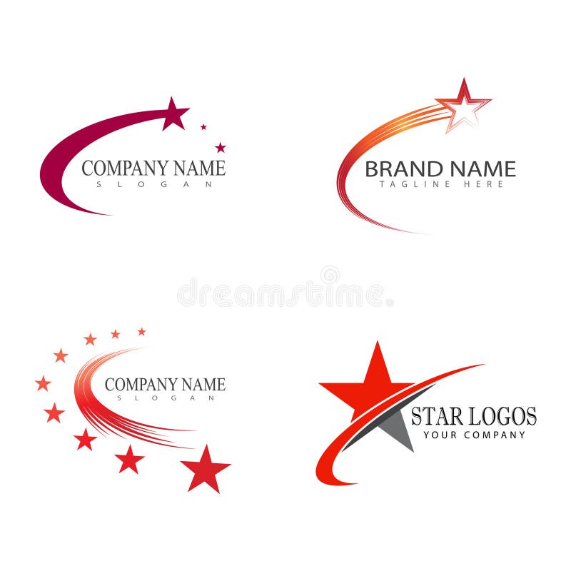 Star Logo Illustration Vector and Symbol Design Stock Vector ...