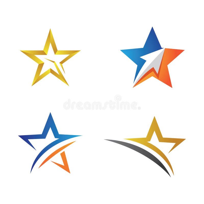 Star logo images stock vector. Illustration of sign - 203584520