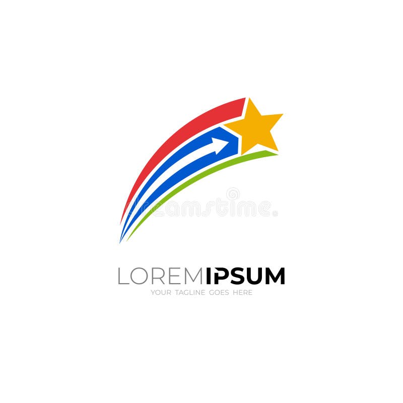 Star Logo with Simple Look and Look Good, Logo Ready To Use Stock ...