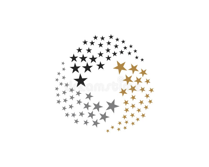 Star Logo Spin Icon Template Stock Vector - Illustration of burst ...