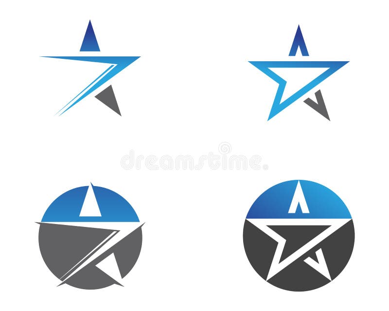 Star Logo and Symbols Icons Template App Stock Vector - Illustration of ...