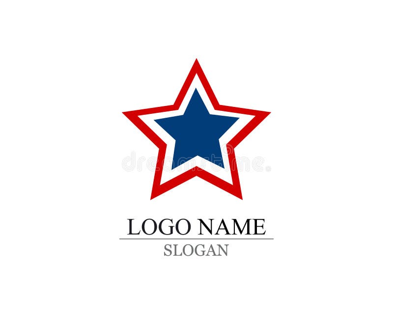 Star Logo Template stock vector. Illustration of branding - 116859963