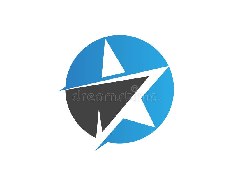 Star Logo Template stock vector. Illustration of smart - 126490386