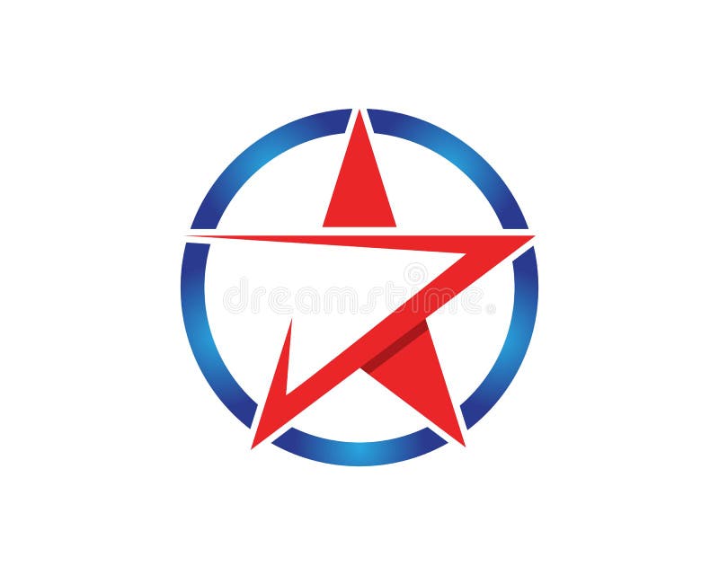 Star Logo Template stock vector. Illustration of logo - 126490390