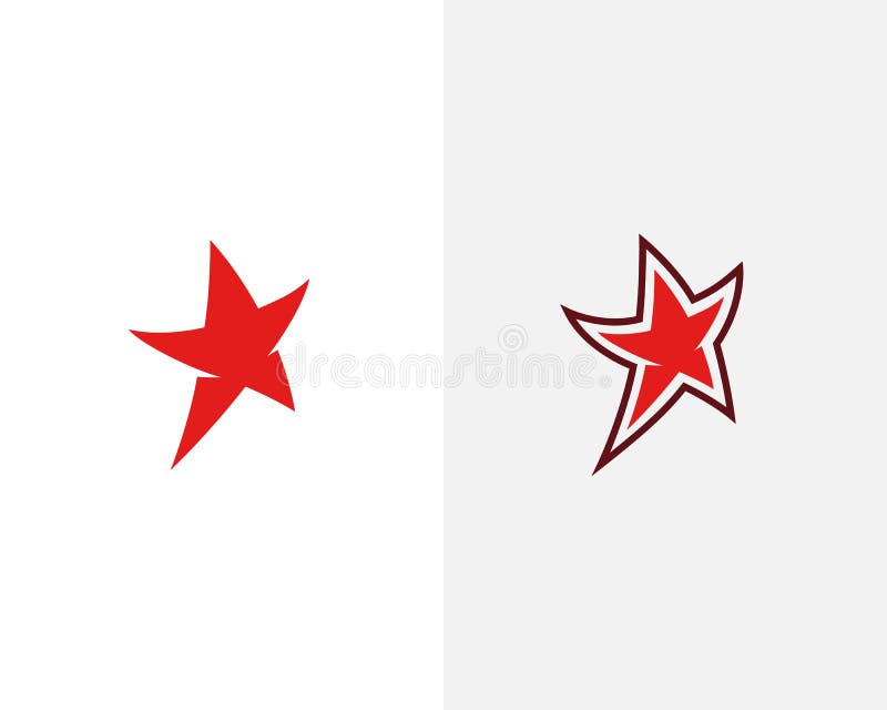 Star Logo Template Vector Icon Illustration Design Stock Vector ...