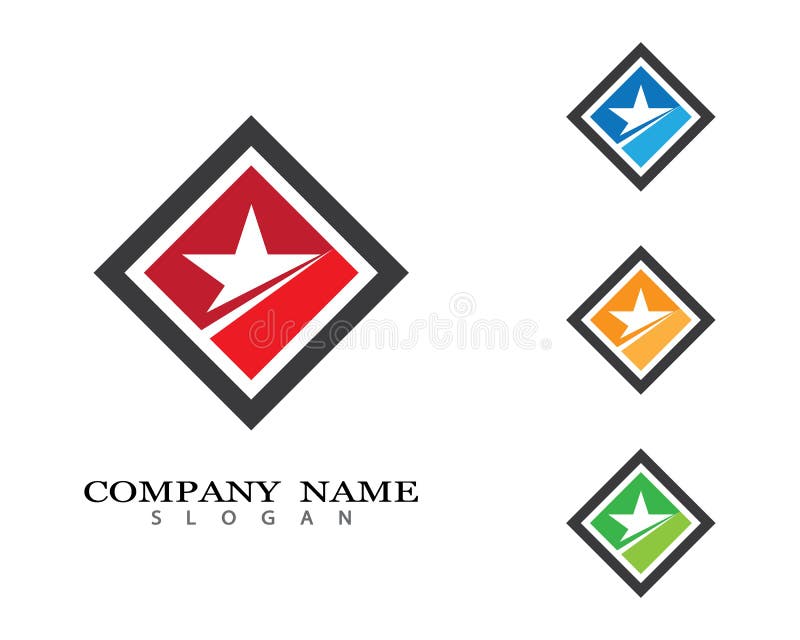 Star symbol illustration stock vector. Illustration of modern - 122304897