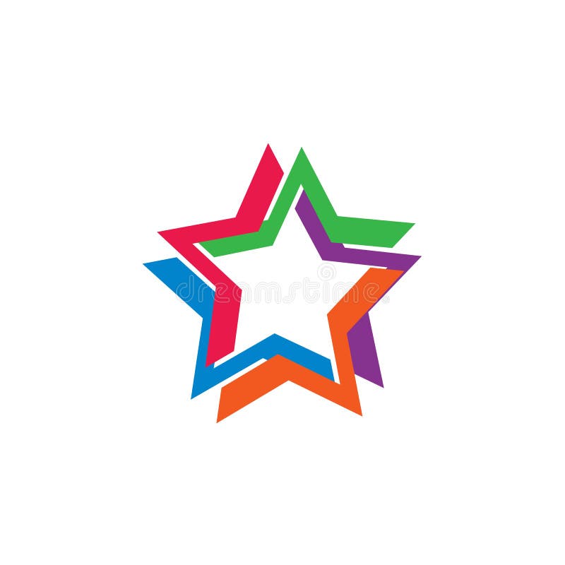 Star logo vector stock vector. Illustration of drawing - 160953535