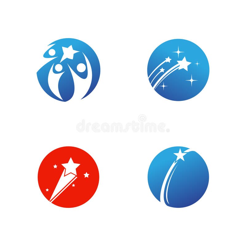 Star Logo Vector Template Element Symbol Design Stock Illustration ...