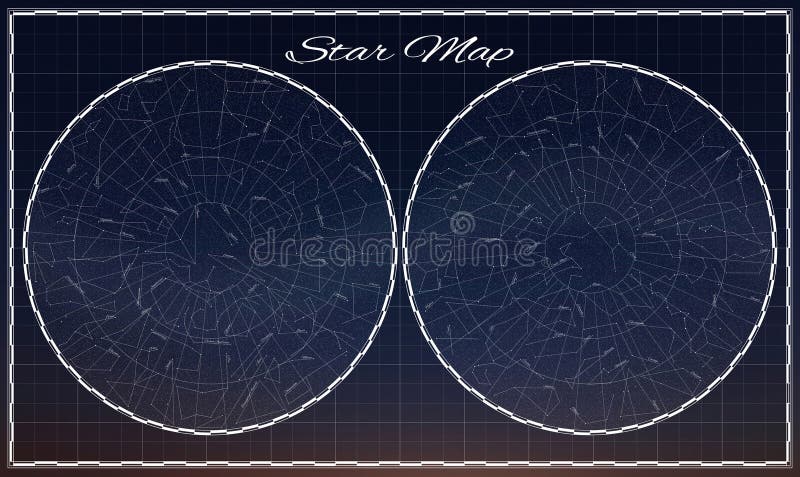 Southern Star Map Stock Illustrations – 1,814 Southern Star Map Stock ...