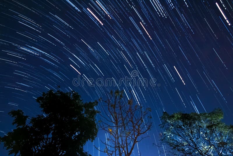 Star Motion stock image. Image of black, landscape, background - 28289609