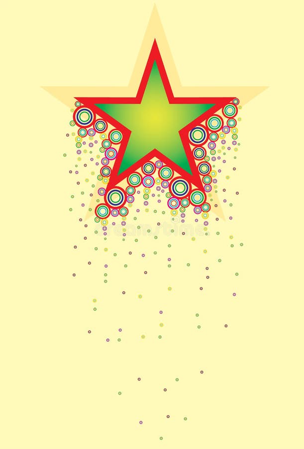 Star-music stock vector. Illustration of abstract, funky - 7662556