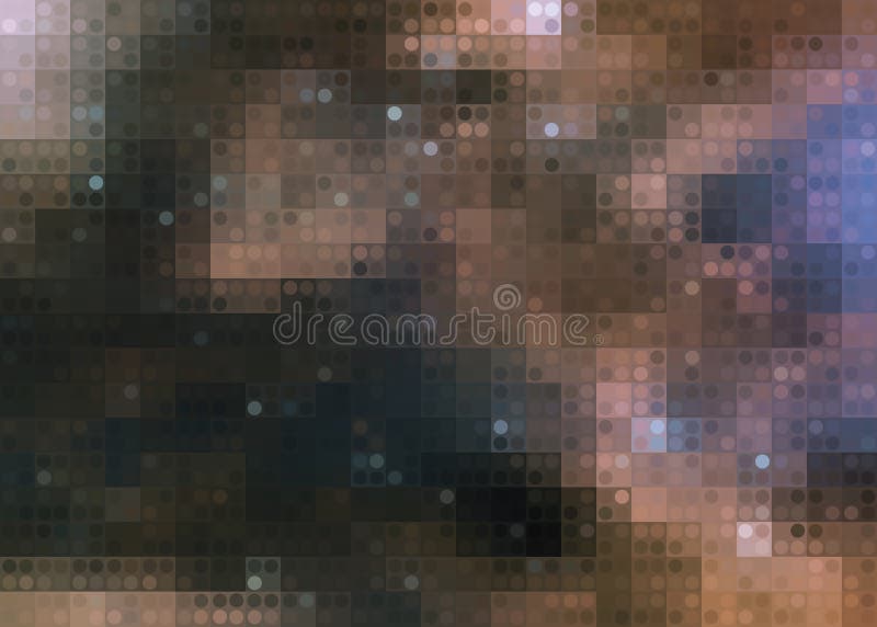 Star Nebula Digital Abstract Pixel Vector Image Stock Illustration ...