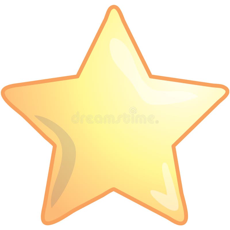 Star o ícone ilustração do vetor. Ilustração de favorito - 2435408