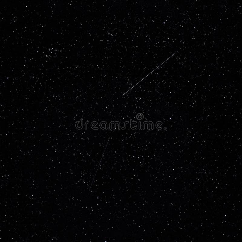 Star in the Open Sky at Night. Galaxy or Outer Space Concept Stock ...
