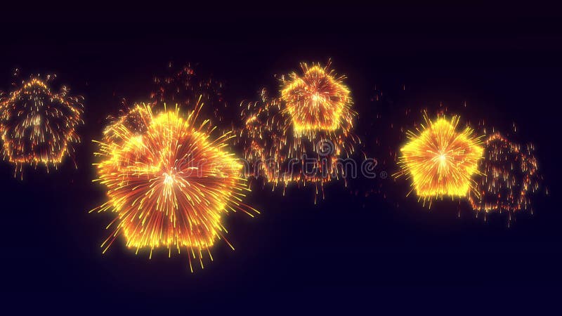 Star Particle Fire Works Effect Animation Stock Video - Video of burst ...