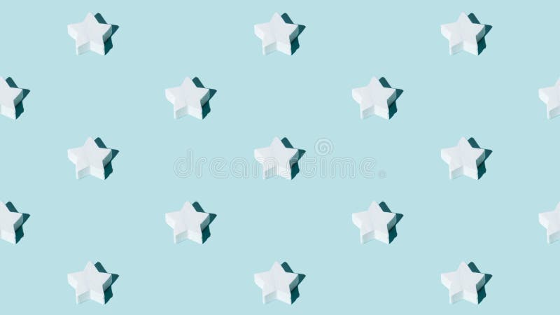 Star Pattern Blue Seamless Background Quality Stock Illustration ...