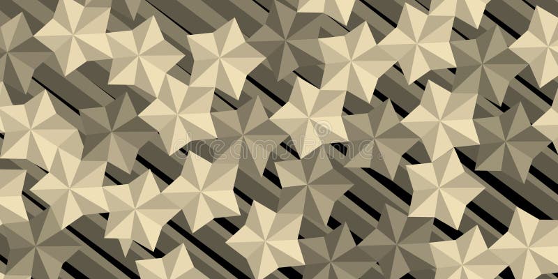 Star Pattern in Gray Color Vector for Background Design. Stock Vector ...