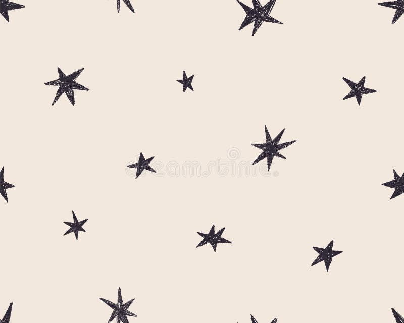 Star Pattern, Print. Seamless Background Texture with Starry Design ...