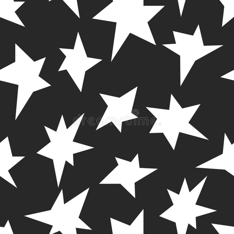 Star Pattern, Seamless Background. Repeating Print Design, Endless ...