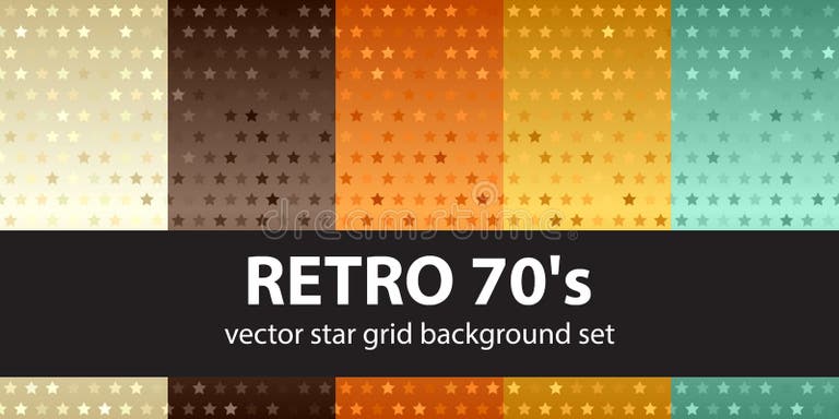 Retro Star Pattern Stock Illustrations – 164,766 Retro Star Pattern ...