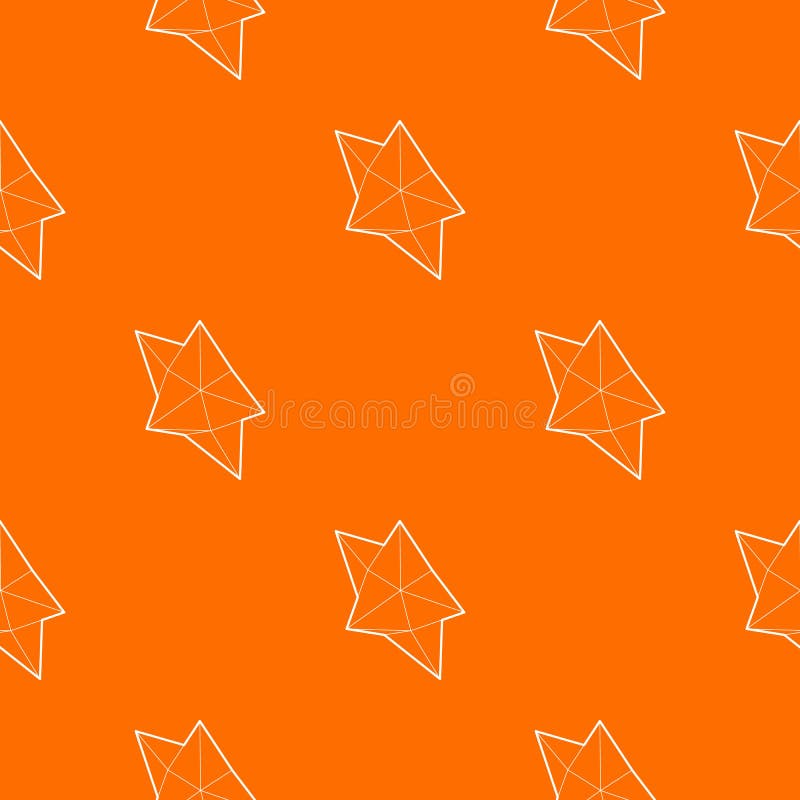 Star pattern vector orange stock vector. Illustration of background ...