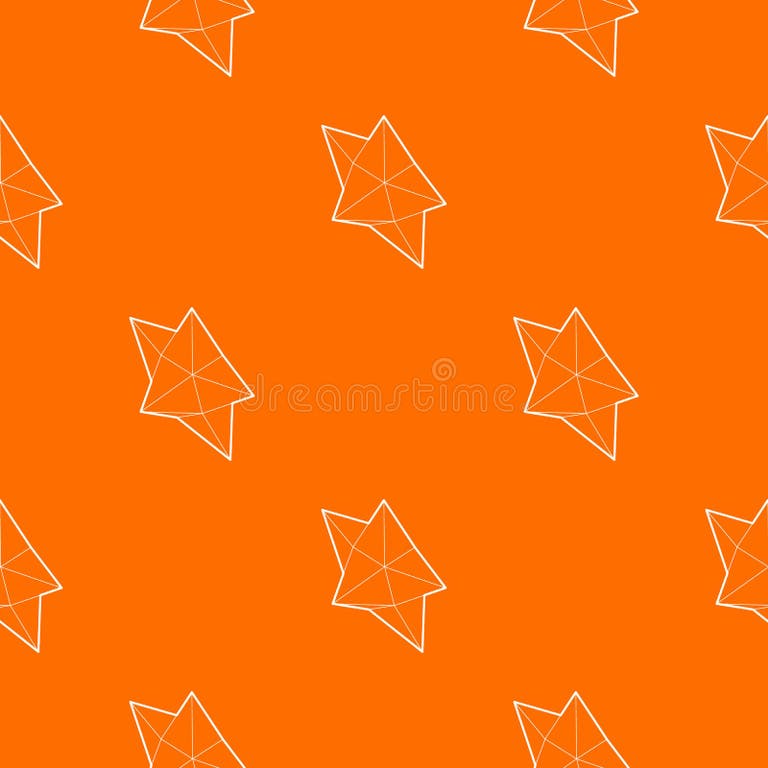 Star pattern vector orange stock vector. Illustration of background ...