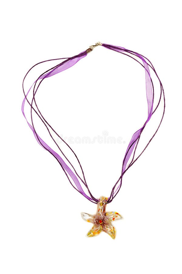 Star Pendant Murano glass stock photo. Image of precious - 40972464