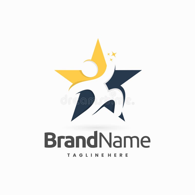 Star People Logo, People Star Logo Stock Vector - Illustration of unity ...