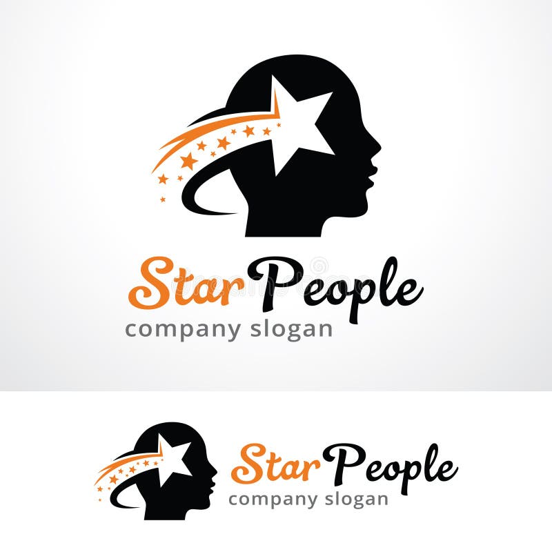 Star People Logo Template Design Vector, Emblem, Design Concept ...