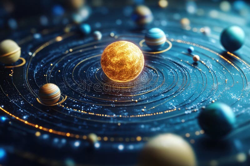 Star and Planets in Orbit: Celestial Mechanics, Solar System, Astronomy ...