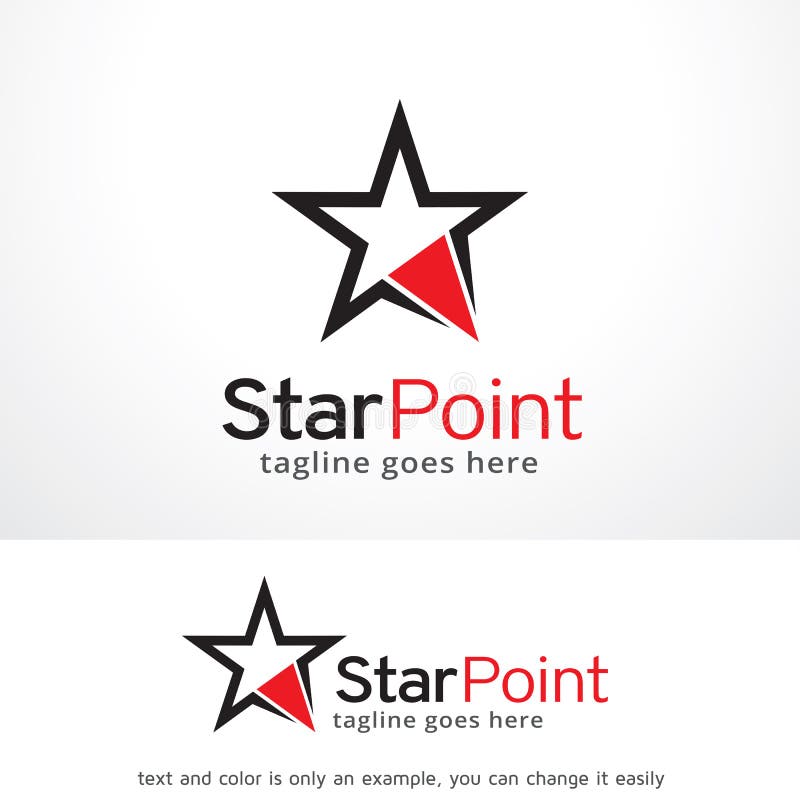 Star Point Logo Template Design Vector, Emblem, Design Concept ...