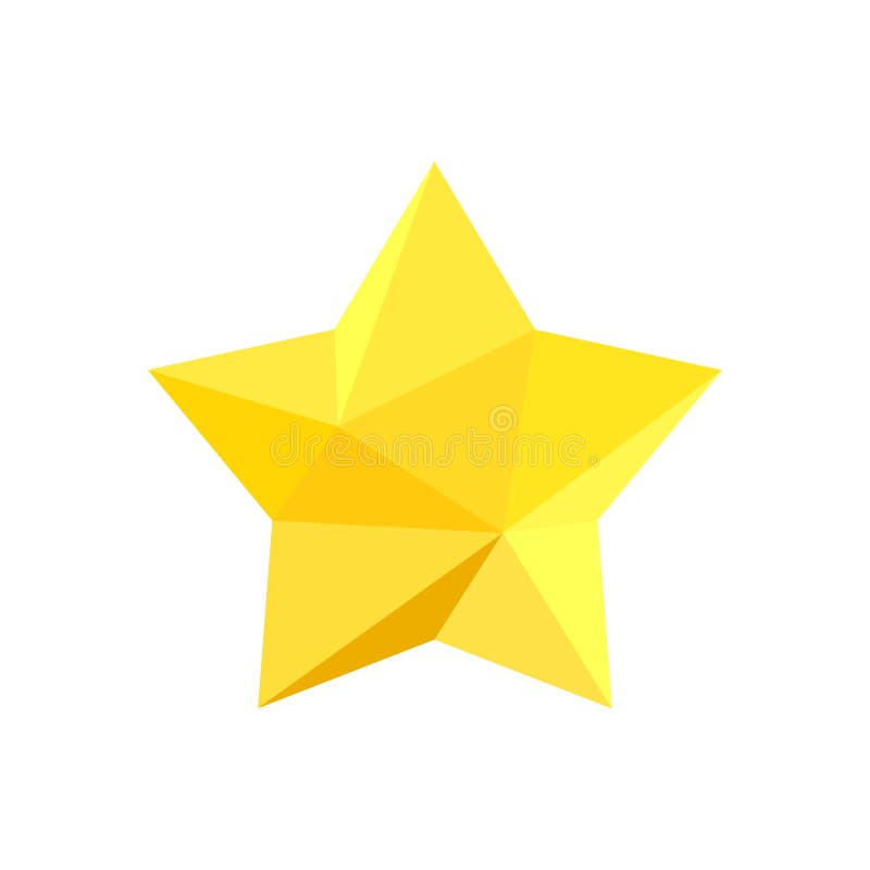 Star Polygon Art Image. Vector Illustration Stock Vector - Illustration ...