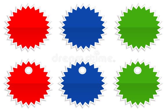 Star price labels stock vector. Illustration of vector - 9807226