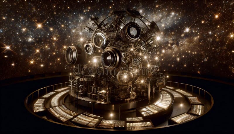 Complex Planetarium Star Projector Stock Illustrations – 6 Complex ...