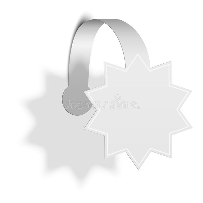 Star Promotion Wobbler stock vector. Illustration of banner - 34160274