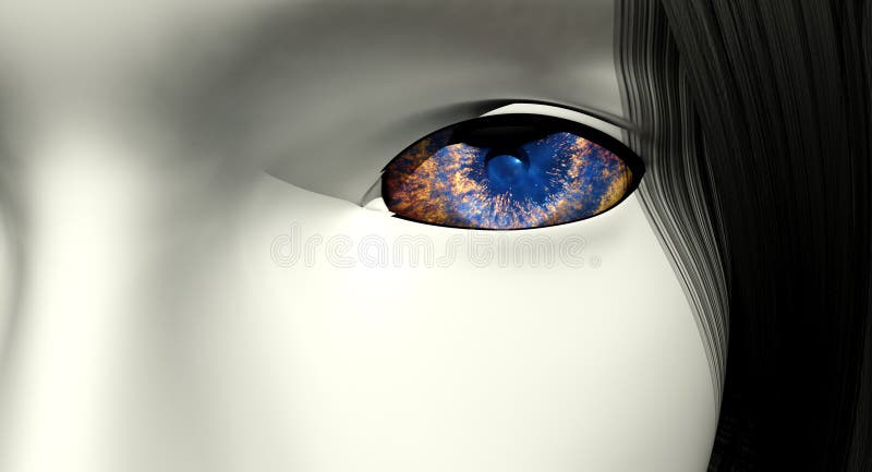 Star Pupil stock illustration. Illustration of nebula - 57620206