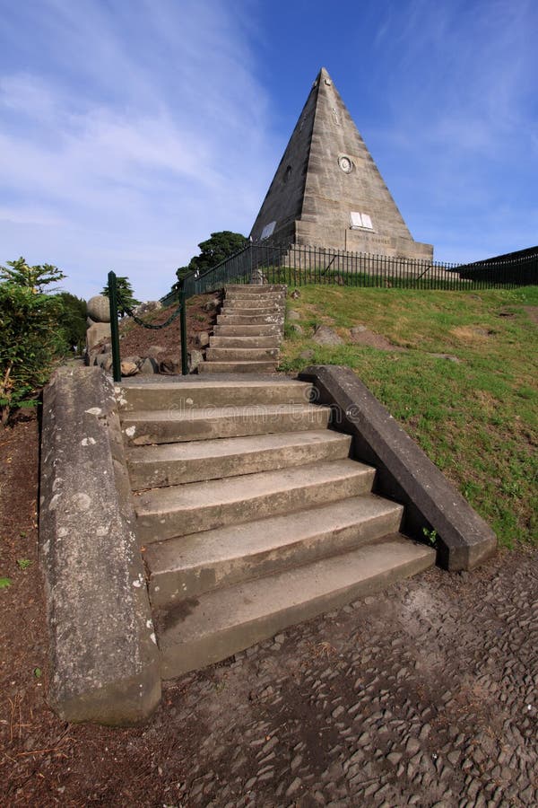 Star Pyramid or Salem Rock, Stirling Stock Photo - Image of martyr ...