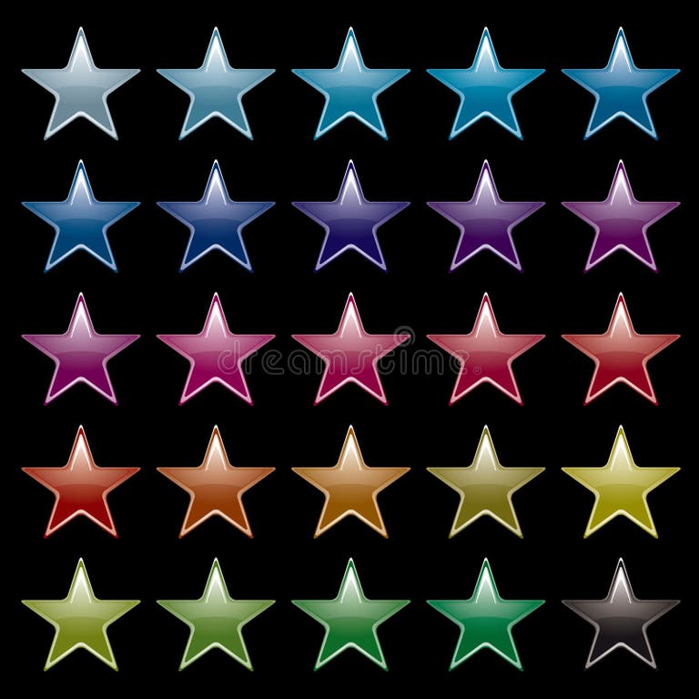Many Star Icon Stock Illustrations – 2,347 Many Star Icon Stock ...