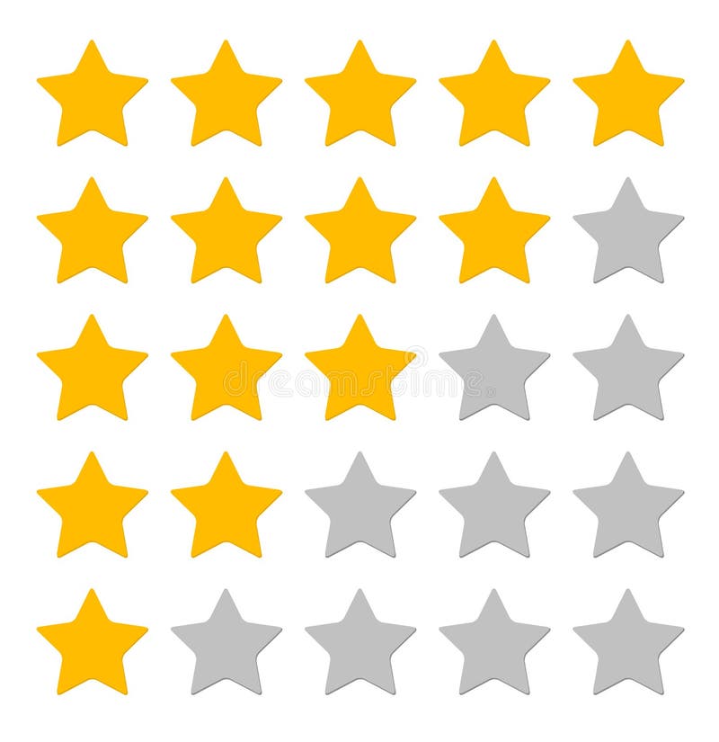 Two 2 Star Rank Background. Vector Illustration Stock Illustration ...