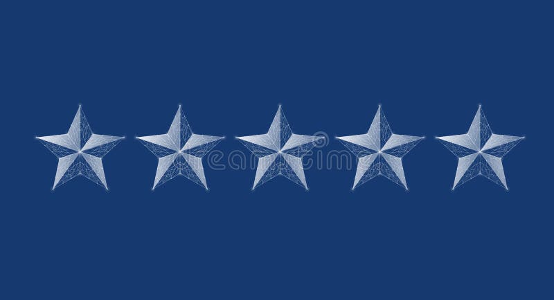 Star Rating and Check Mark. Man Tapping on the Screen Stock Photo ...