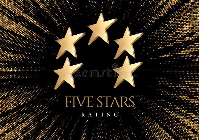 4 Star Rating. Four Star Symbol or Emblem Stock Vector - Illustration ...