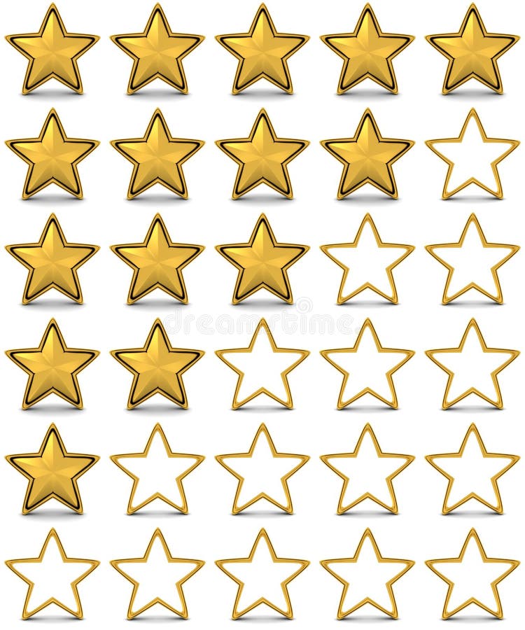 Star Rating Stock Illustrations – 58,103 Star Rating Stock ...